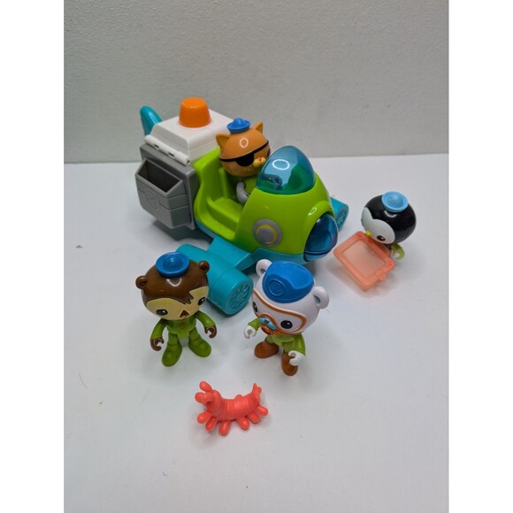 Mattel | Toys | Octonauts Gupp Vehicle And Characters Lot Kwazi Peso ...